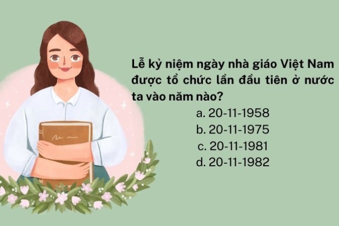 TOP câu đố vui 20/11 CÓ ĐÁP ÁN hay, hack não nghĩ mãi không ra 2025